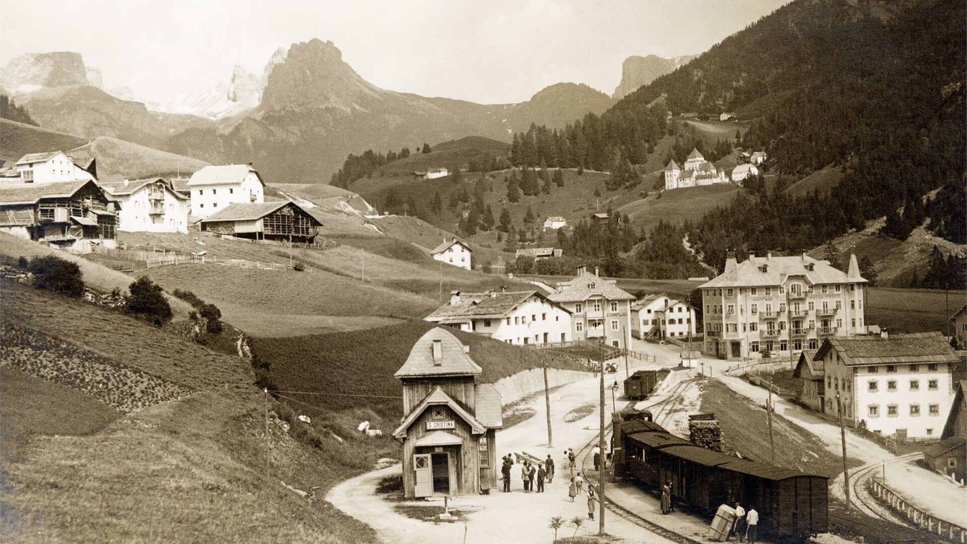 Grödner Bahnweg - La ferata de Gherdëina • Südtirol