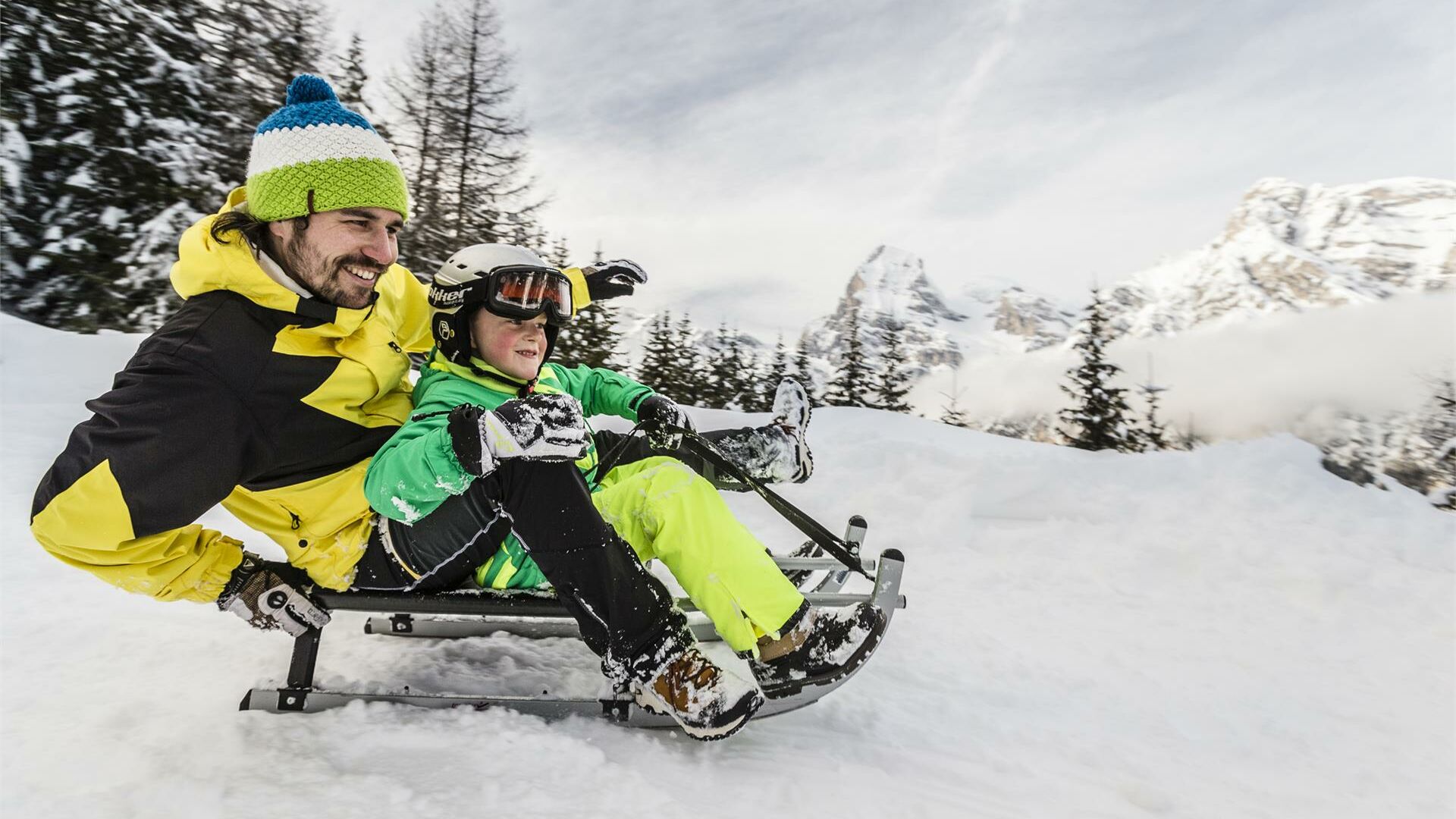 Rodelbahn Ladurns • Rodeln in Südtirol