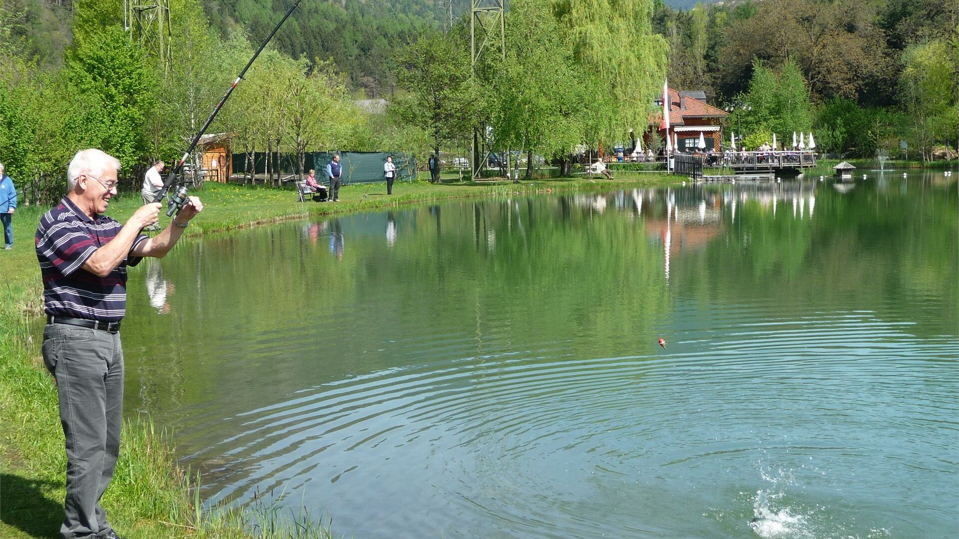 Angelteich Untersee • Angeln in Südtirol